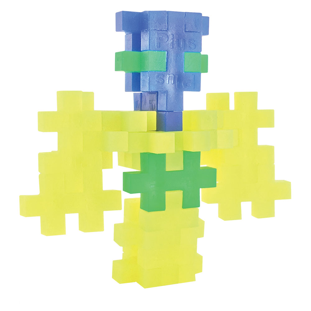 Plus-Plus Neon Mix / 100 bitar - lekextra.se