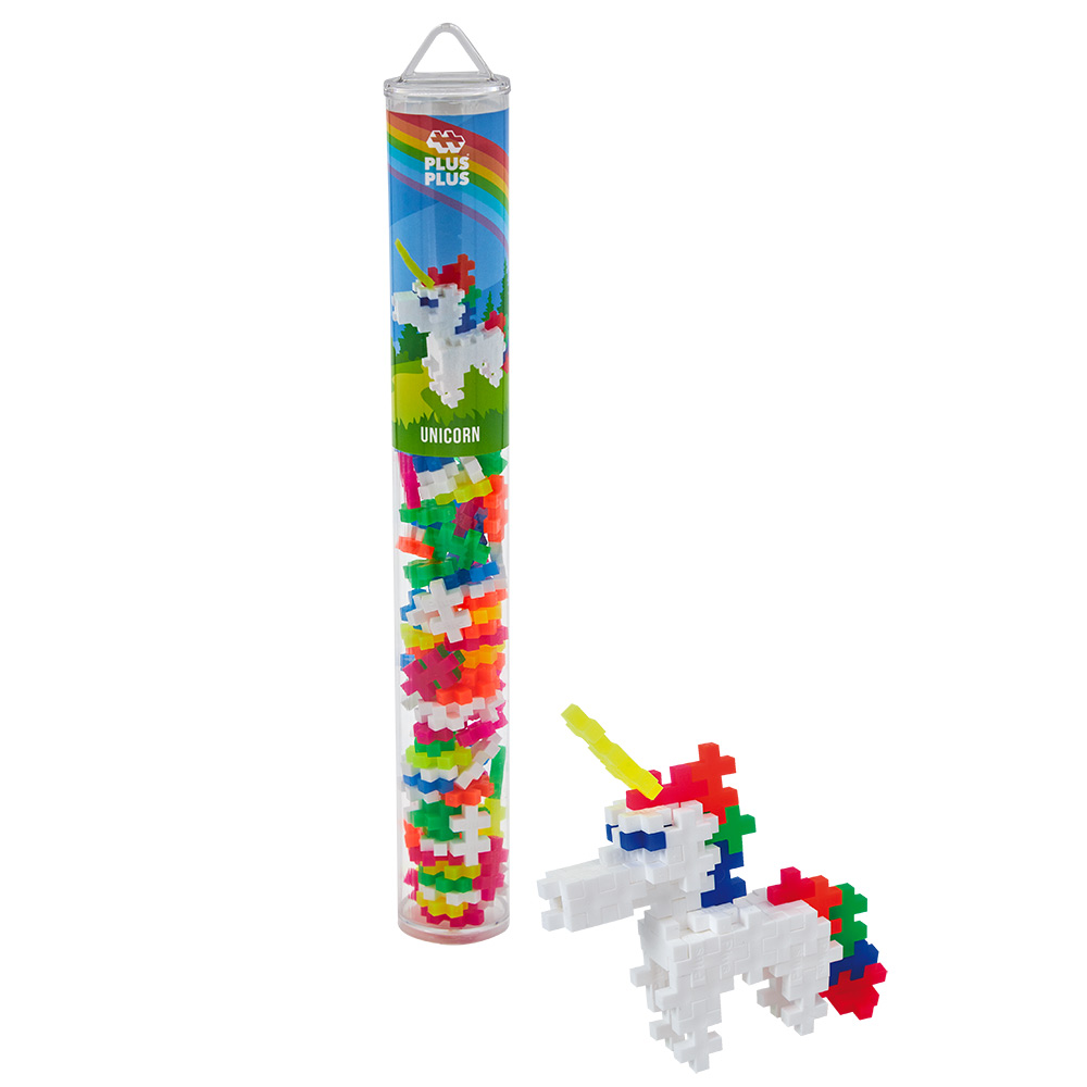 Plus-Plus 100 bitar - Enhörning - lekextra.se