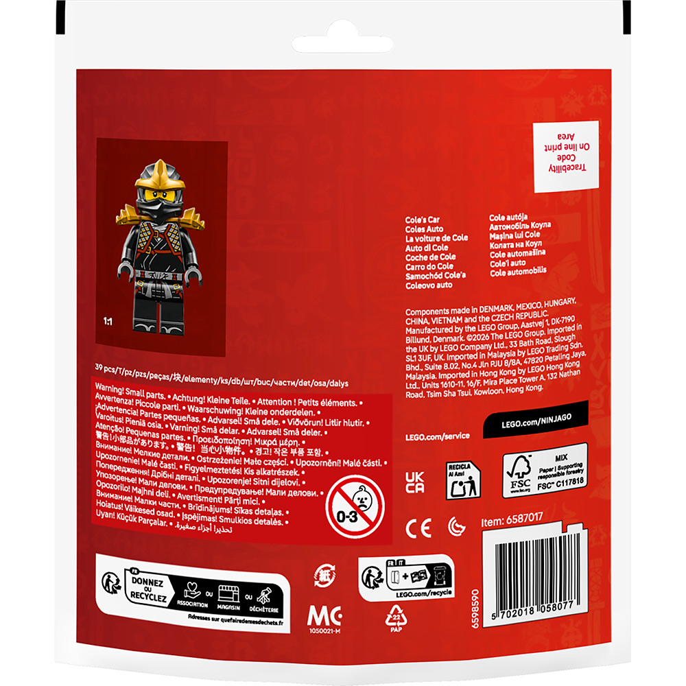 LEGO 30723 Ninja-Coles bil - lekextra.se