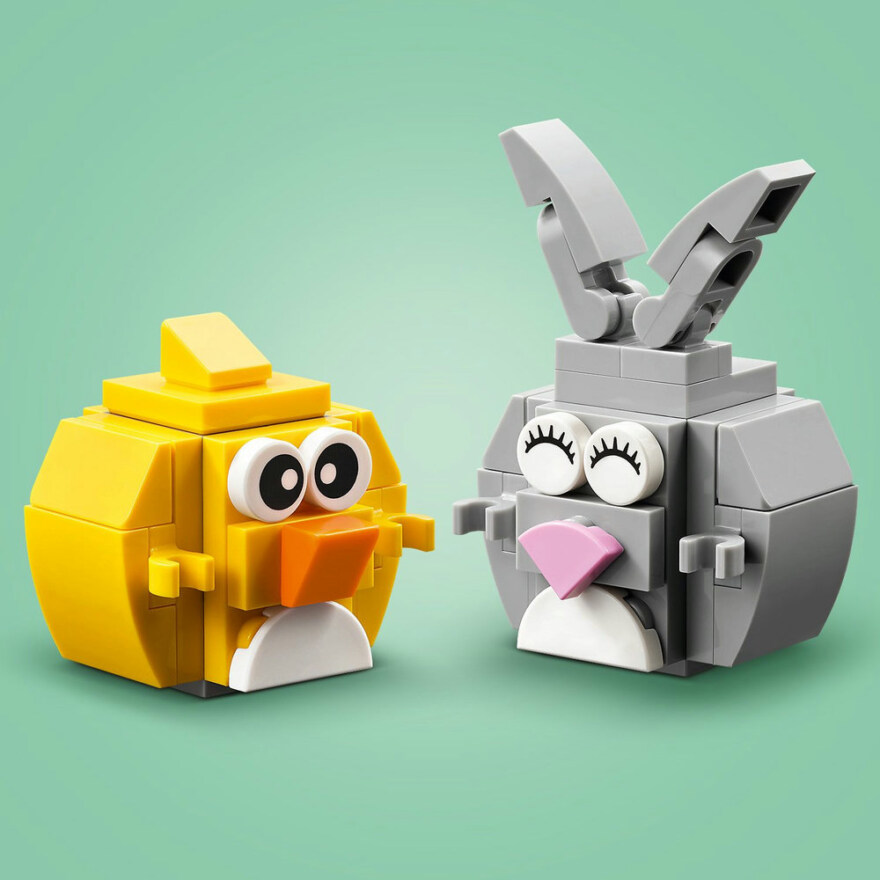 LEGO 40808 Äggjakt med påskkanin och kyckling - lekextra.se